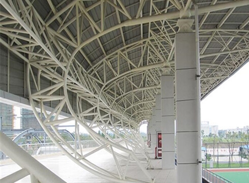 Stadium Steel Structure Roof Project
