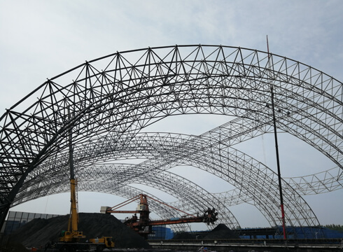 Power Plant Coal Storage Shed