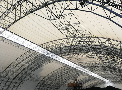 Power Plant Coal Storage Shed