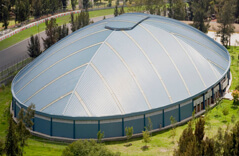 Prefabricated Steel Structure Swimming Pool Roof