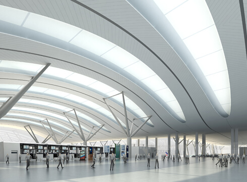 Airport International Terminal | SAFS Steel Structure Manufacturer