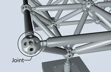 How to Install the Rubber Bearing of the Space Frame Steel Structure