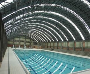 Prefabricated Steel Structure Swimming Pool Roof
