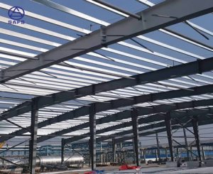 H-beam in steel structure engineering