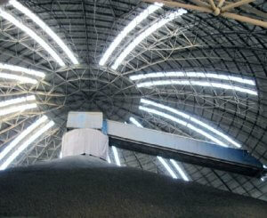 Processing of space frame roof