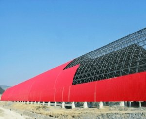 Design and manufacture of dry coal shed and dome coal storage
