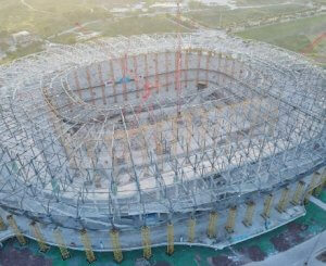 Key Points of Design and Construction of Steel Structure Space Frame