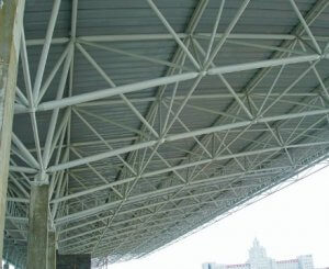 Horizontal seismic performance of space frame structure